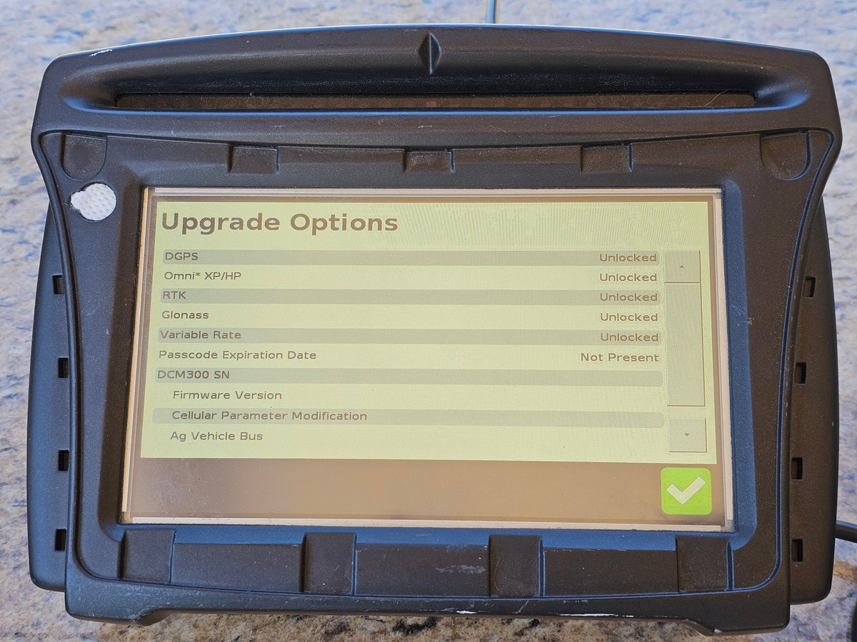 Trimble AG Display CFX/FM 750 RTK Unlocked w/ AG25 CFX750 System – 9JA ...
