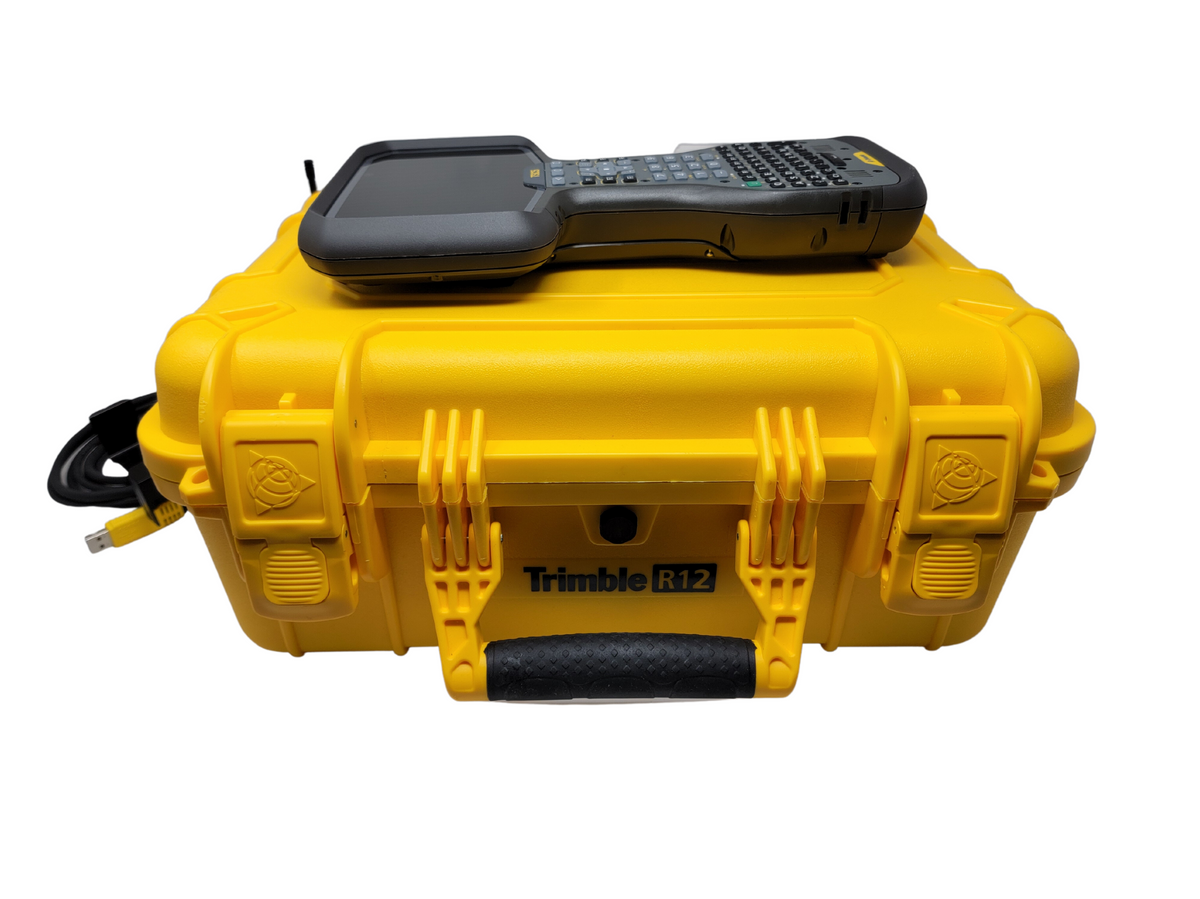 Trimble R12 UHF GNSS receiver w/ TSC5 Collector Trimble access 2023 an ...