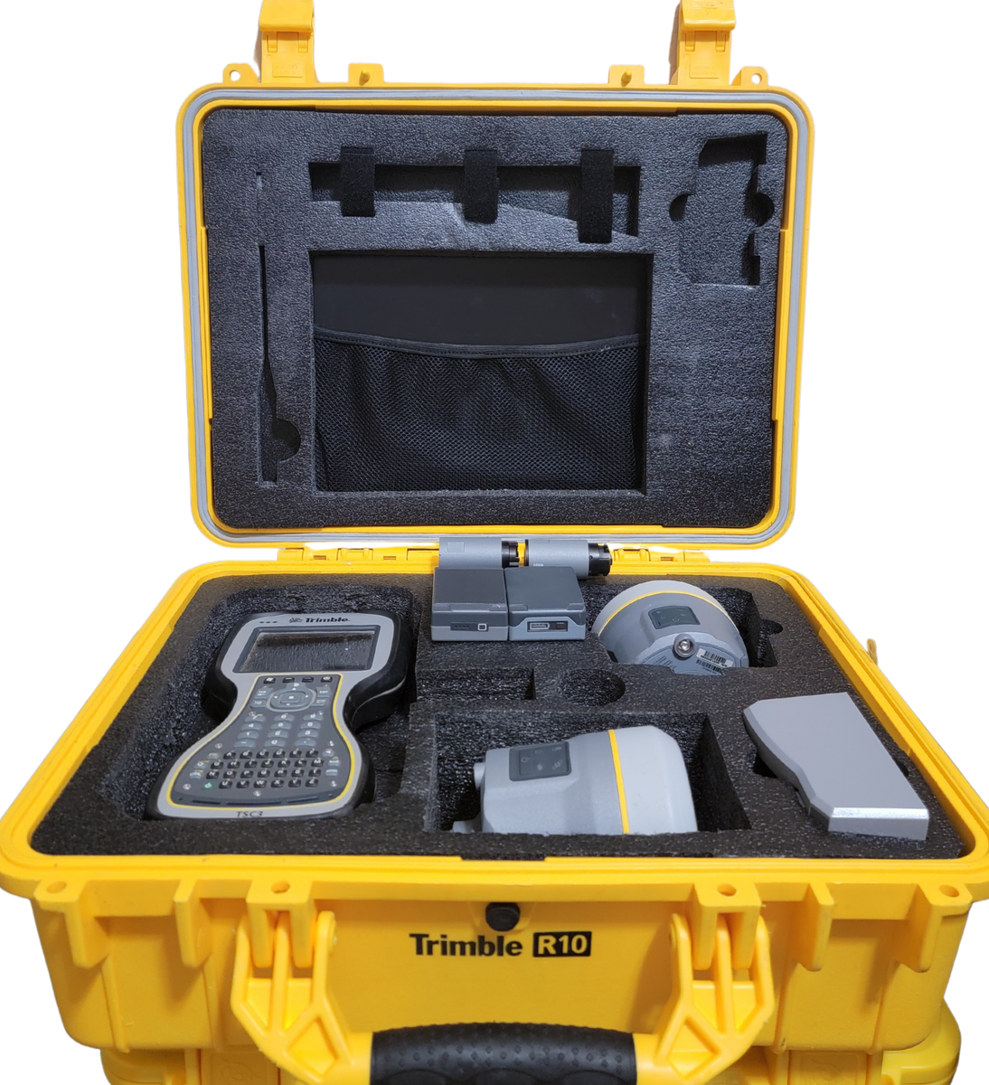 Dual Trimble R10 UHF GNSS RTK KIT with TSC3 Trimble Access 90909-61 ...