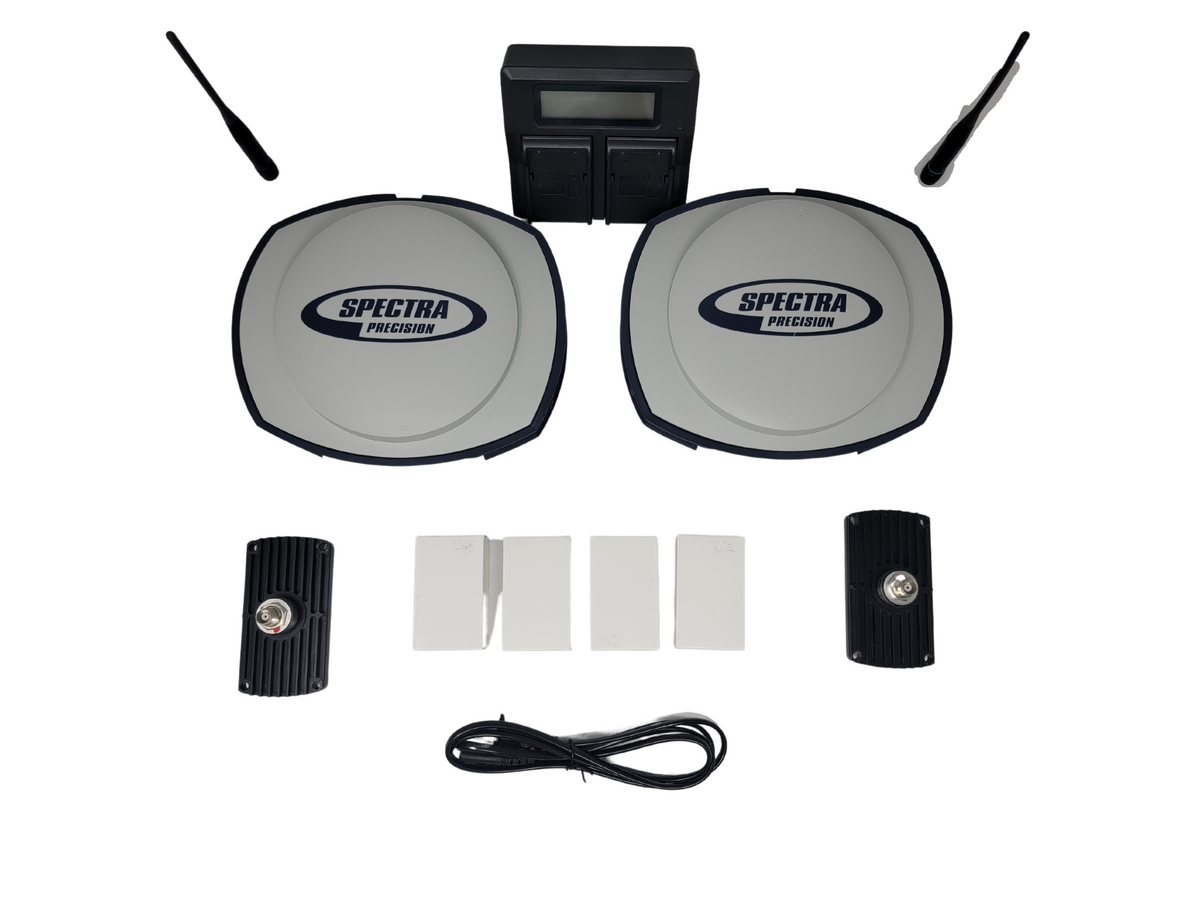 New Dual Spectra Precision SP80 UHF Rover & Base Dual Receiver Surveyi ...